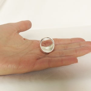 Chunky Silver Ring, Sterling Silver 925 - Etsy