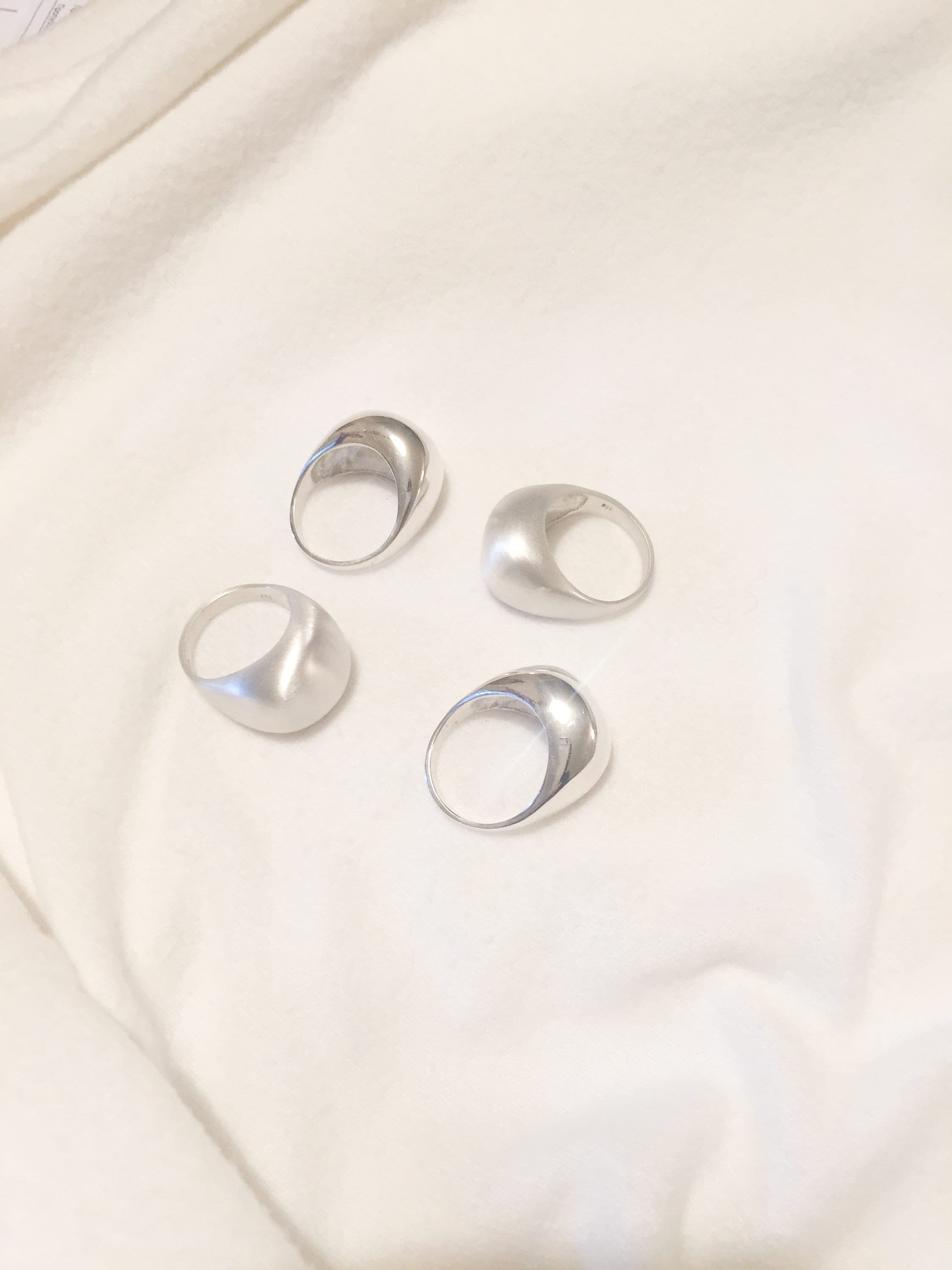 Chunky silver ring sterling silver large ring Big ring | Etsy