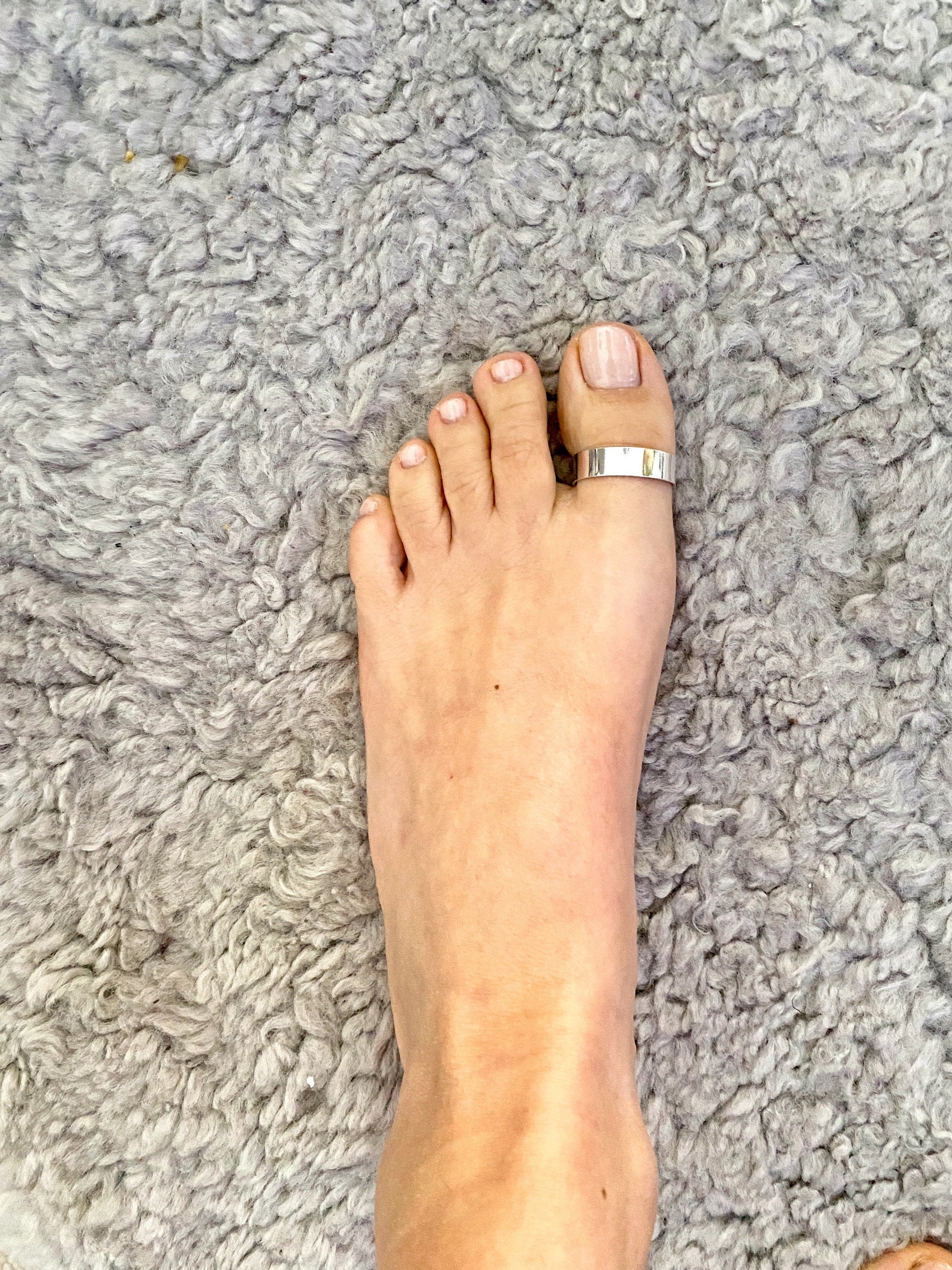 Big Toe Ring for Women and Men, Silver 925 - Etsy