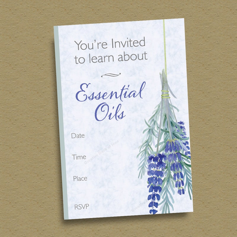 Doterra Invitation - Etsy