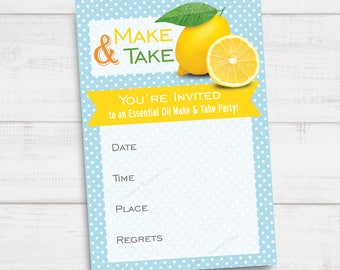 Make & Take Party Invitation | Etsy