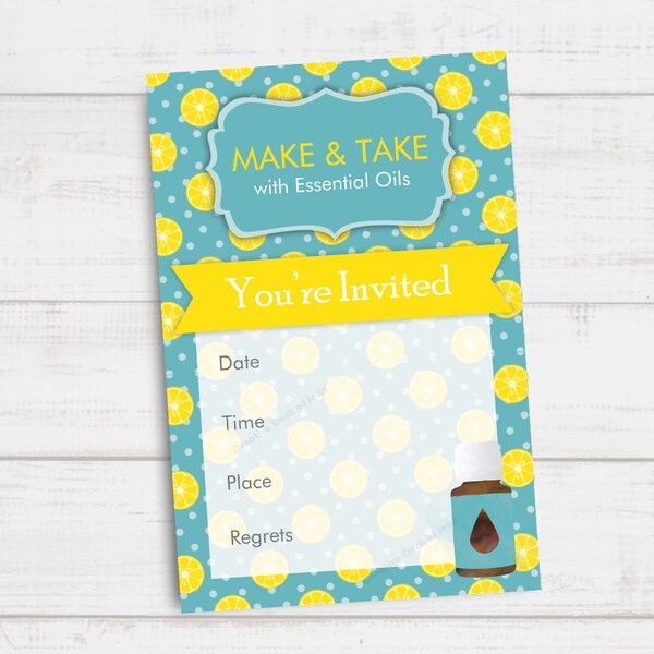 Doterra Invitation - Etsy