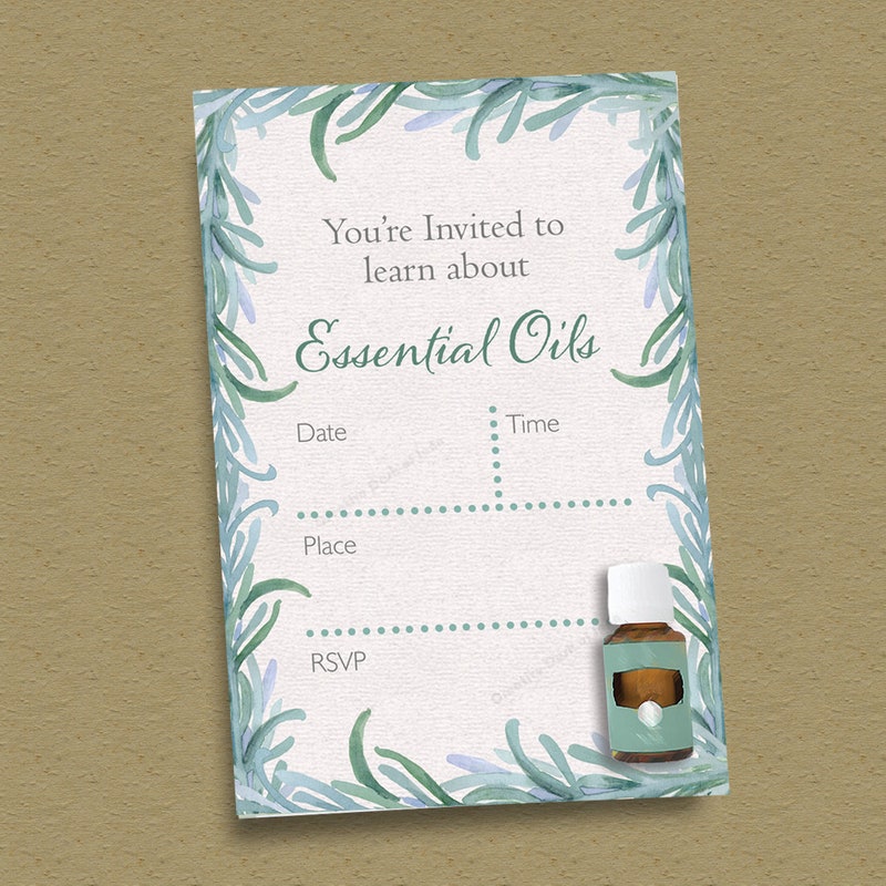 Doterra Invitation - Etsy