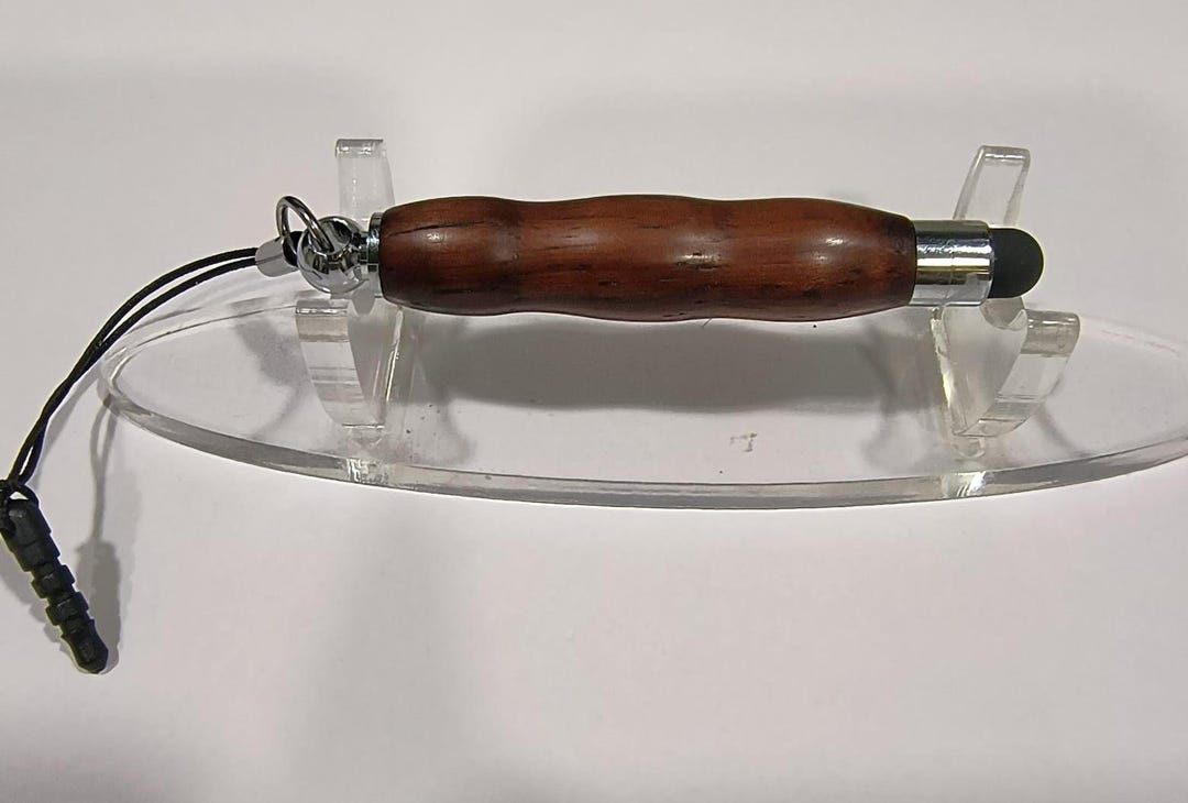 Stylus With Keeper Plug Made From Rose Wood - Etsy
