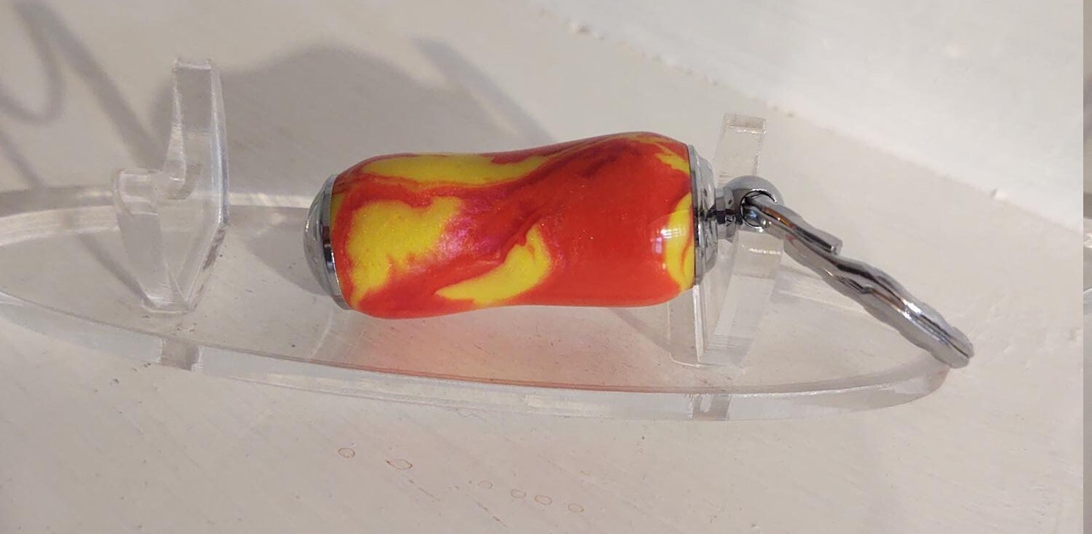 Key Chain With Hidden Compartment - Etsy