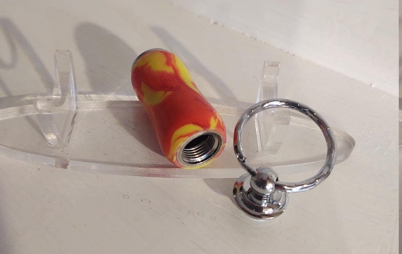 Key Chain With Hidden Compartment - Etsy