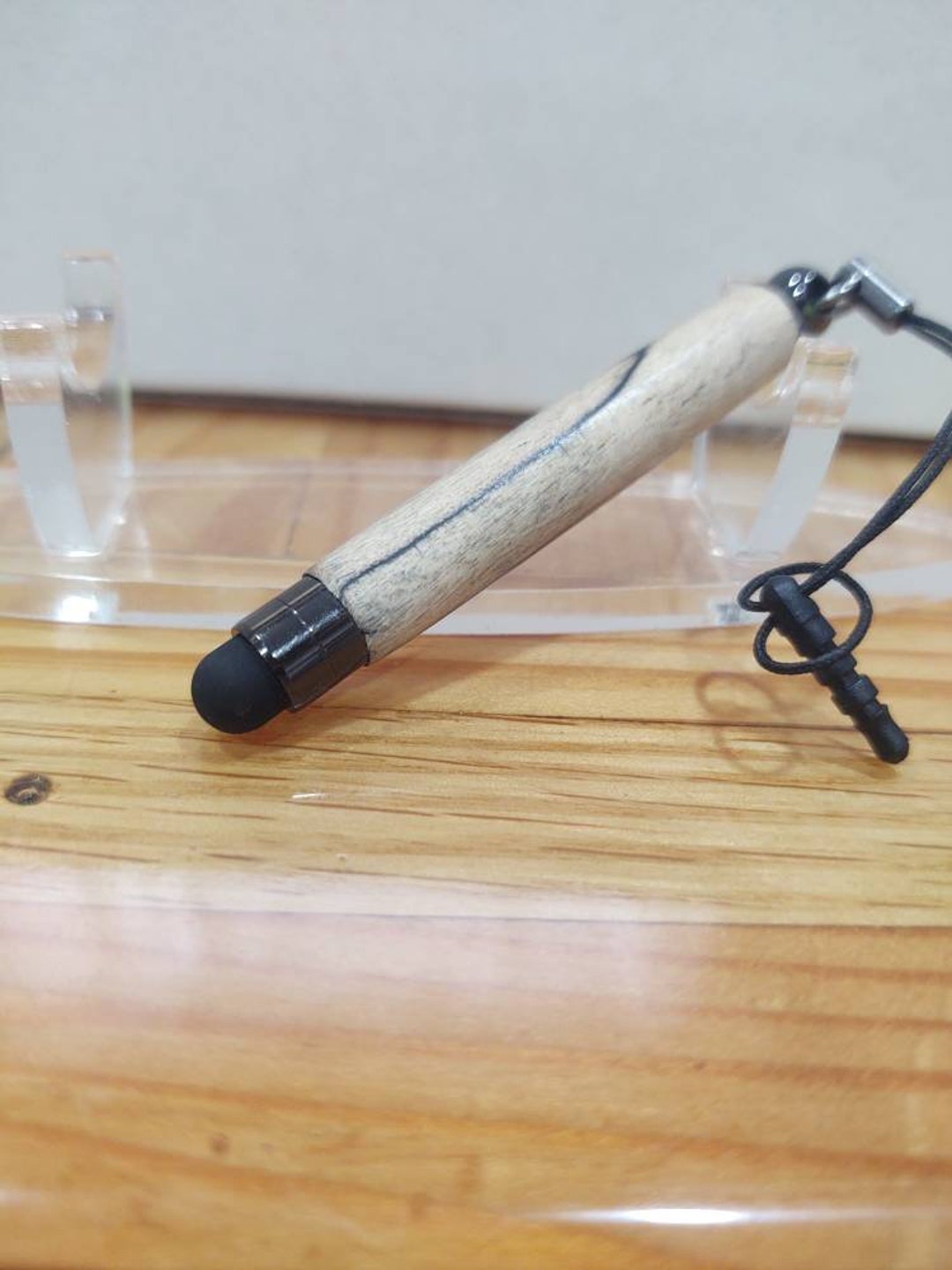 Stylus With Keeper Plug Made From Maple - Etsy