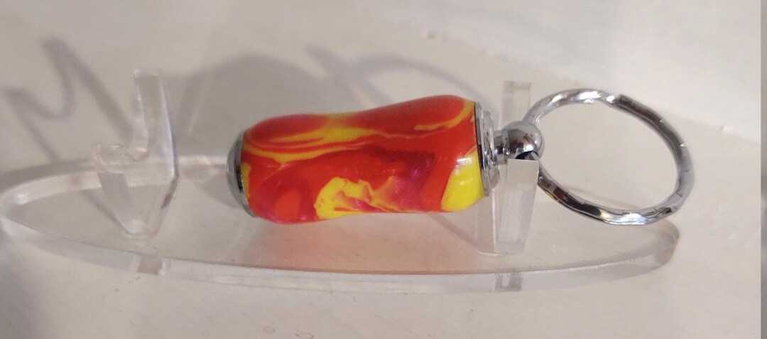 Key Chain With Hidden Compartment - Etsy