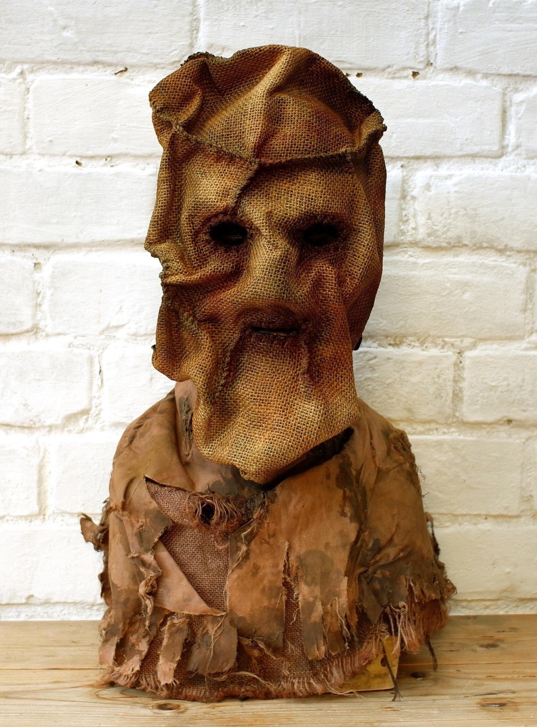 Handmade Leather Mask, Sack Mask, "salvador" - Etsy