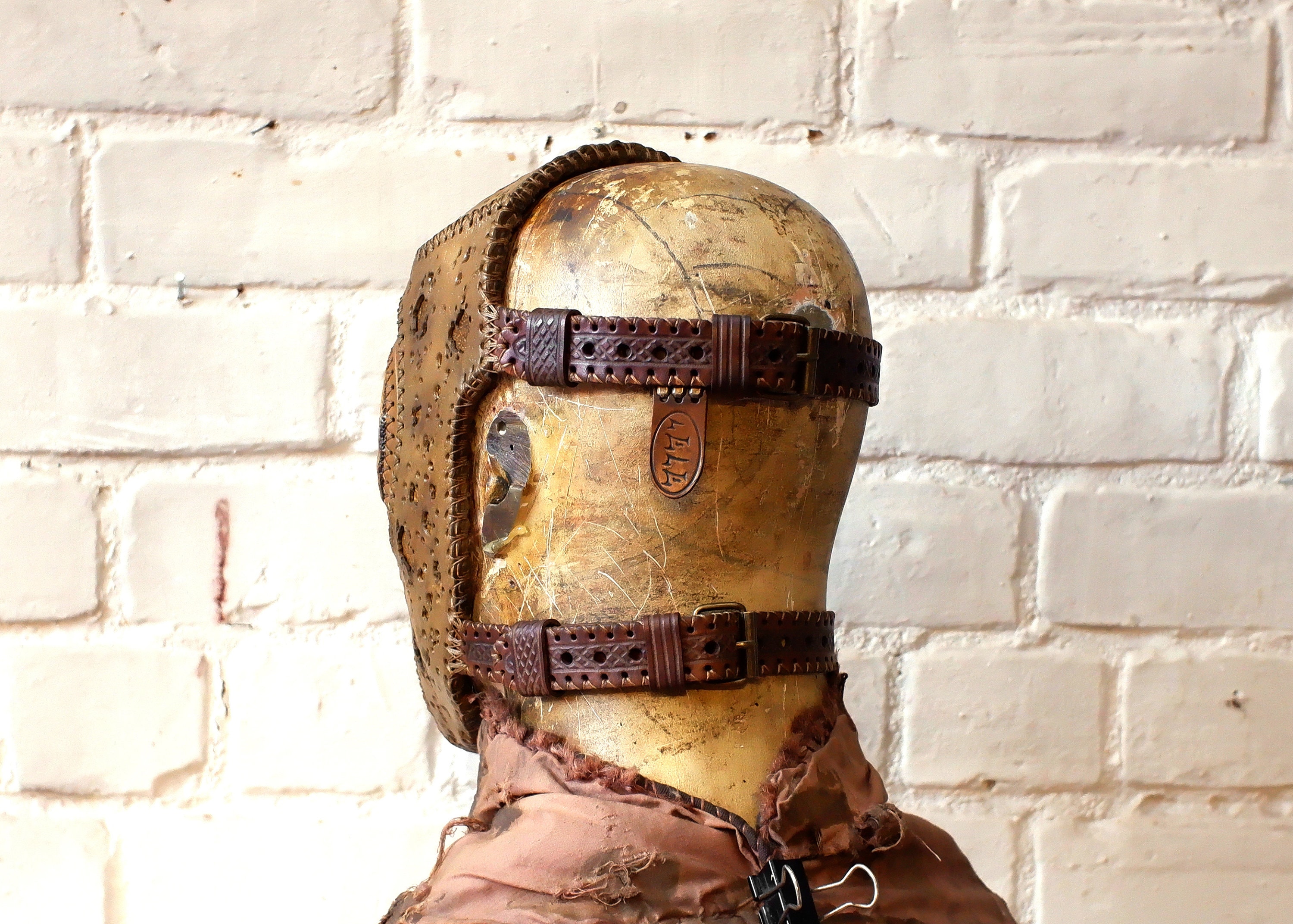 Handmade Leather Mask Skin Mask Monstrosity Mask - Etsy