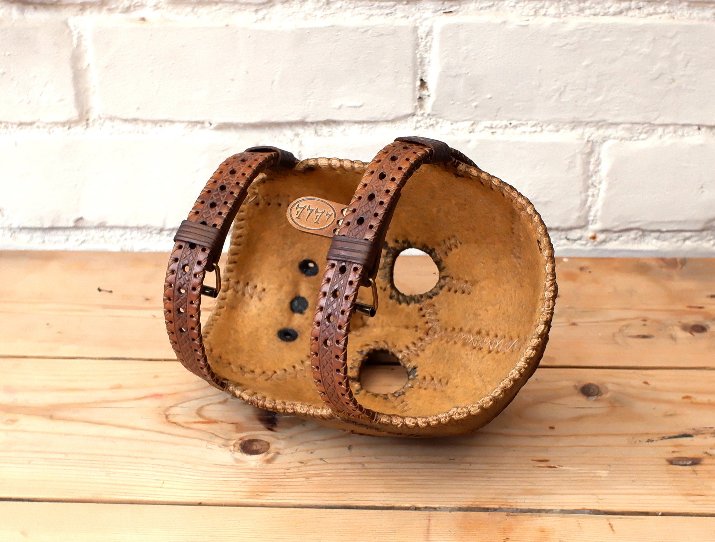 Handmade Leather Mask Skin Mask Leper Mask - Etsy