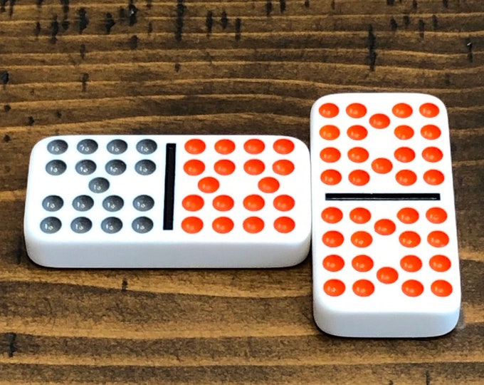Double 18 Dominoes Domino Set - Etsy