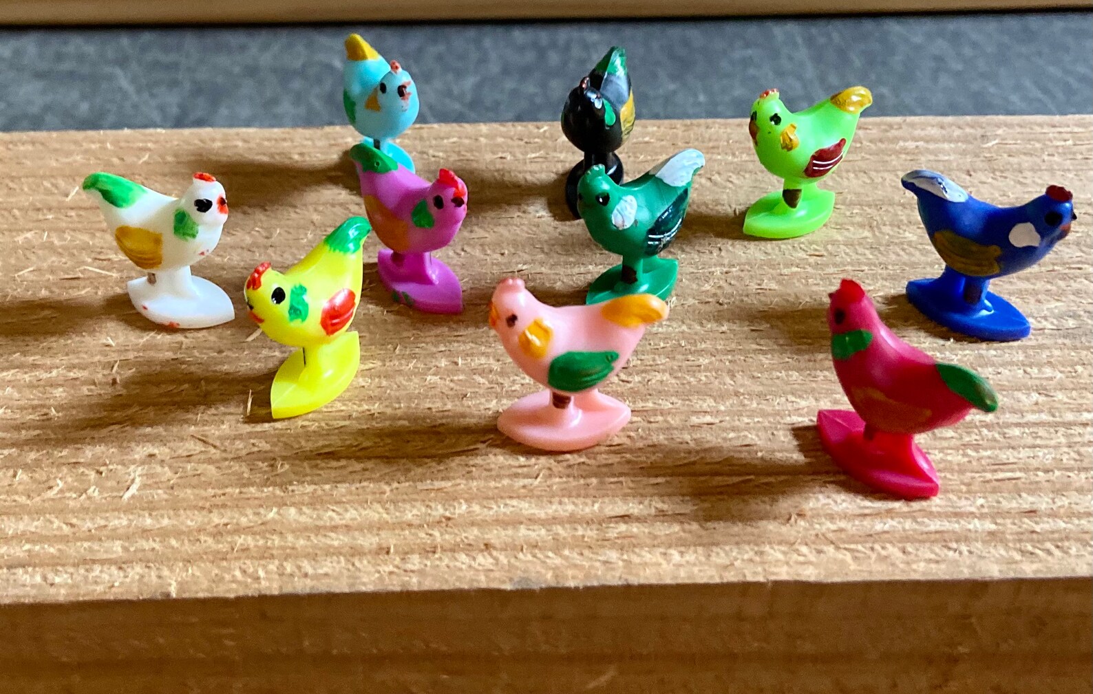 Chickenfoot Chickens Domino Markers Chicken Foot - Set of 10 - Etsy