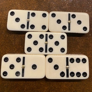 Genuine Ivory Dominoes