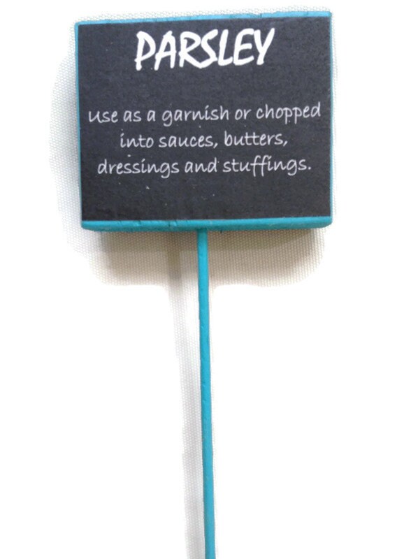 Rustic Wooden Herb Labels/plant Markers - Etsy