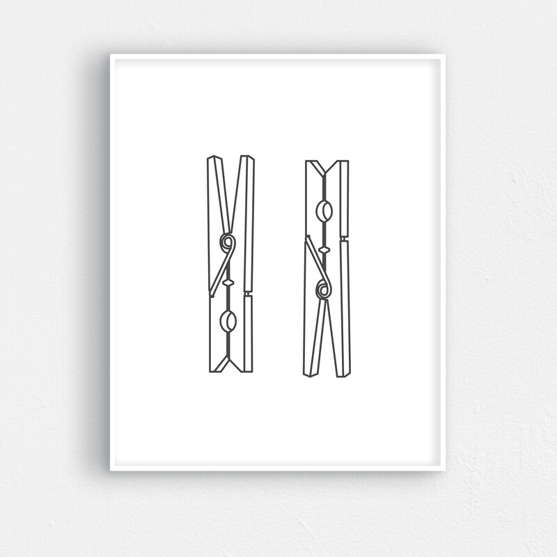 Clothespin Art - Etsy