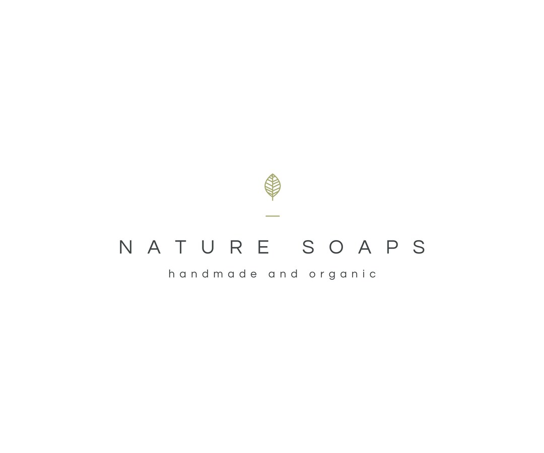 Cosmetics Logo Design - Minimalist Premade Logo Design - Leaf Logo ...