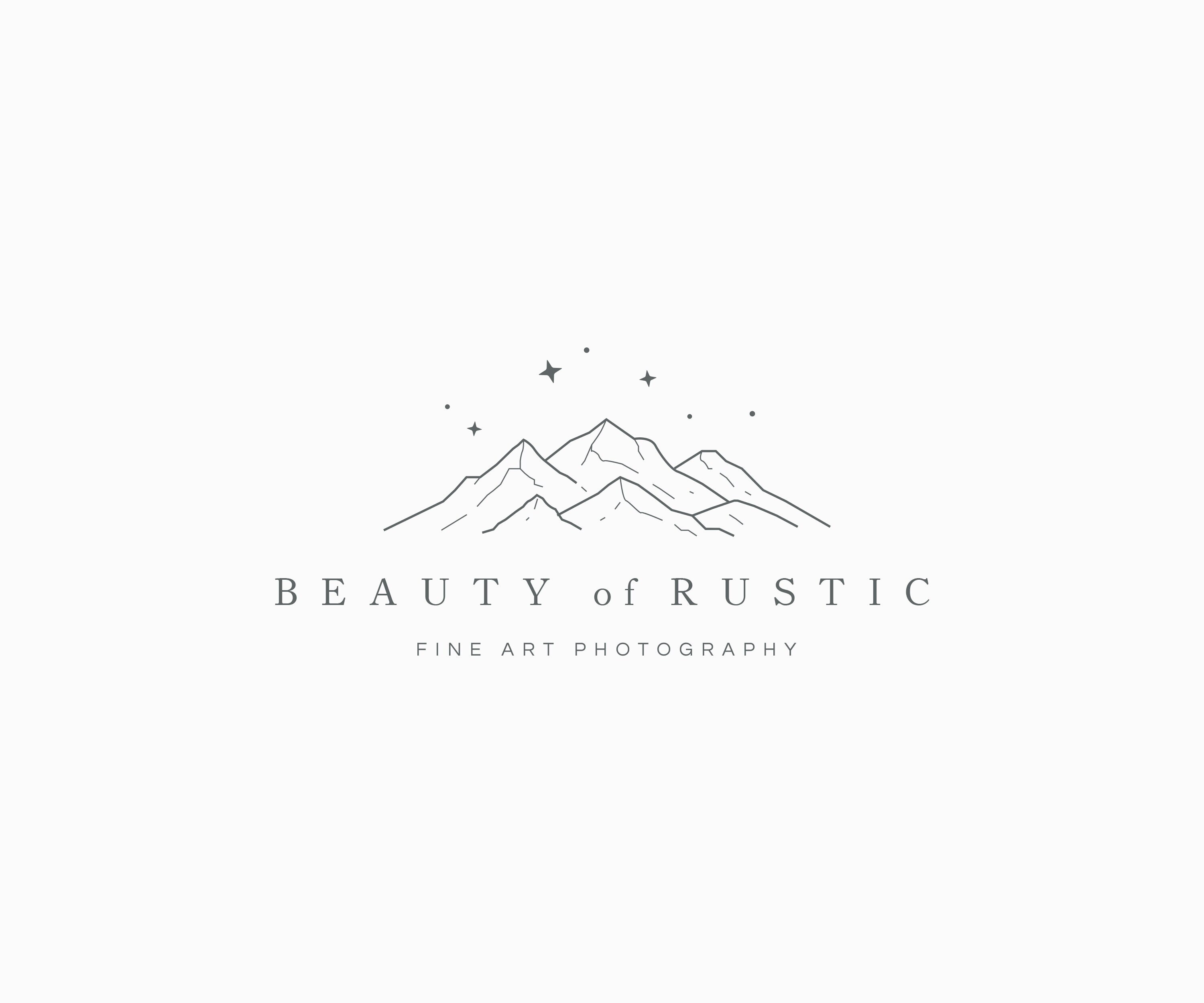 Elegant, Mountain Logo Design - Rustic, Stylish and Elegant Branding ...