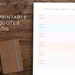 Printable Quotes Log Printable Planner Page Quotes Log INSTANT Download ...