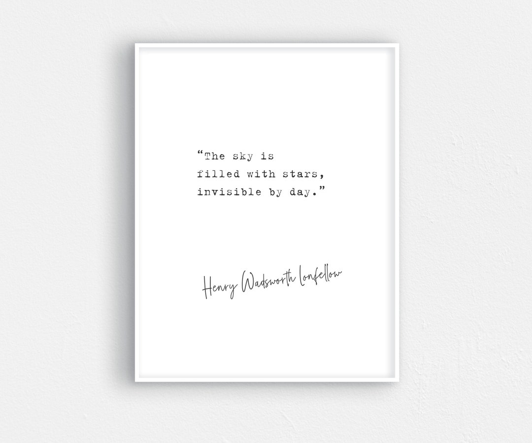 Printable Quote - Henry Wadsworth Longfellow Printable Quote ...