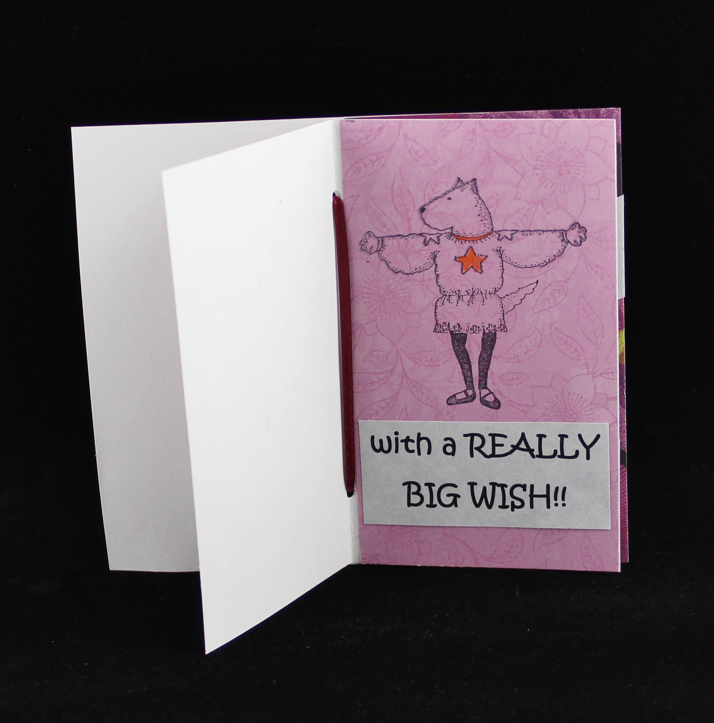 Little Birthday Card, Small, Multiple Pages, Handmade Greeting - Etsy