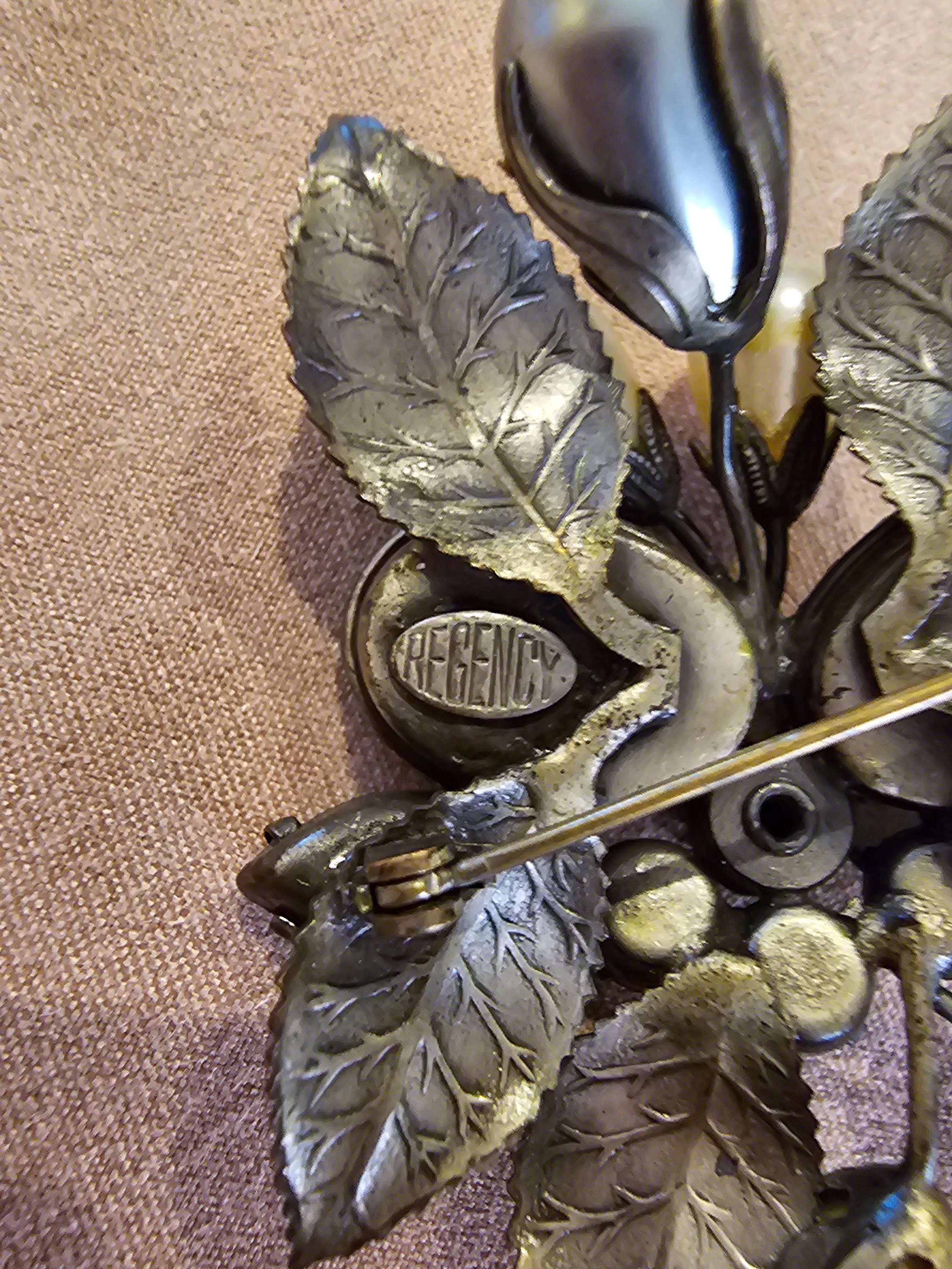 Rare Vintage Regency Brooch - Etsy