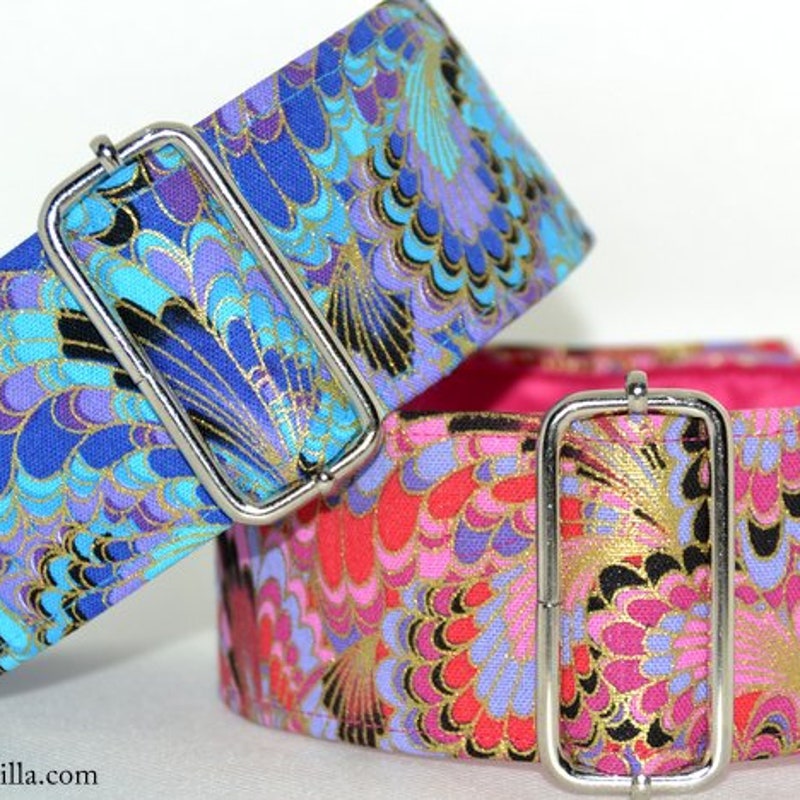 Jacquard 2 Dog Collars - Etsy UK