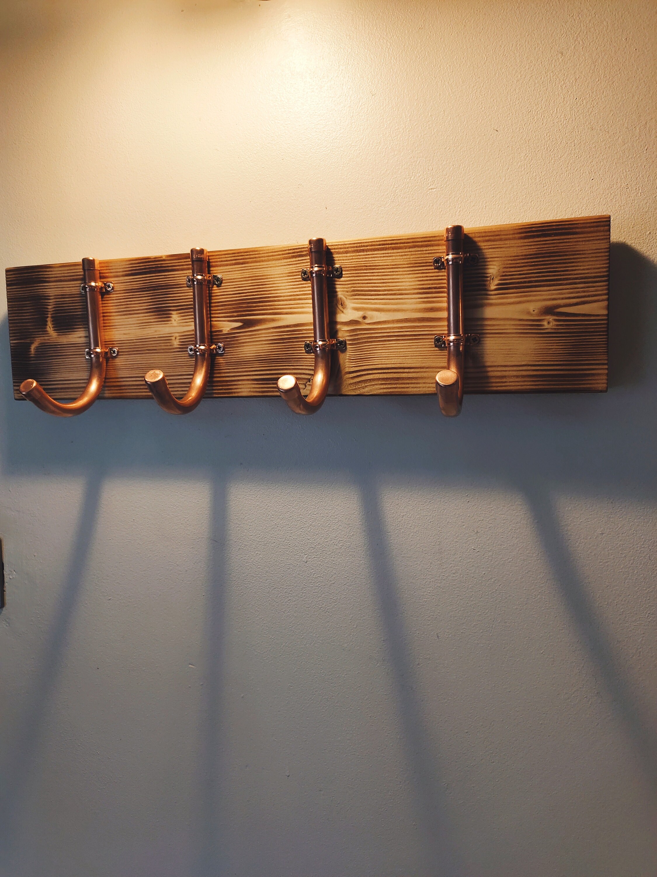 Copper Copper Pipe Copper Pipe Coat Hook - Etsy