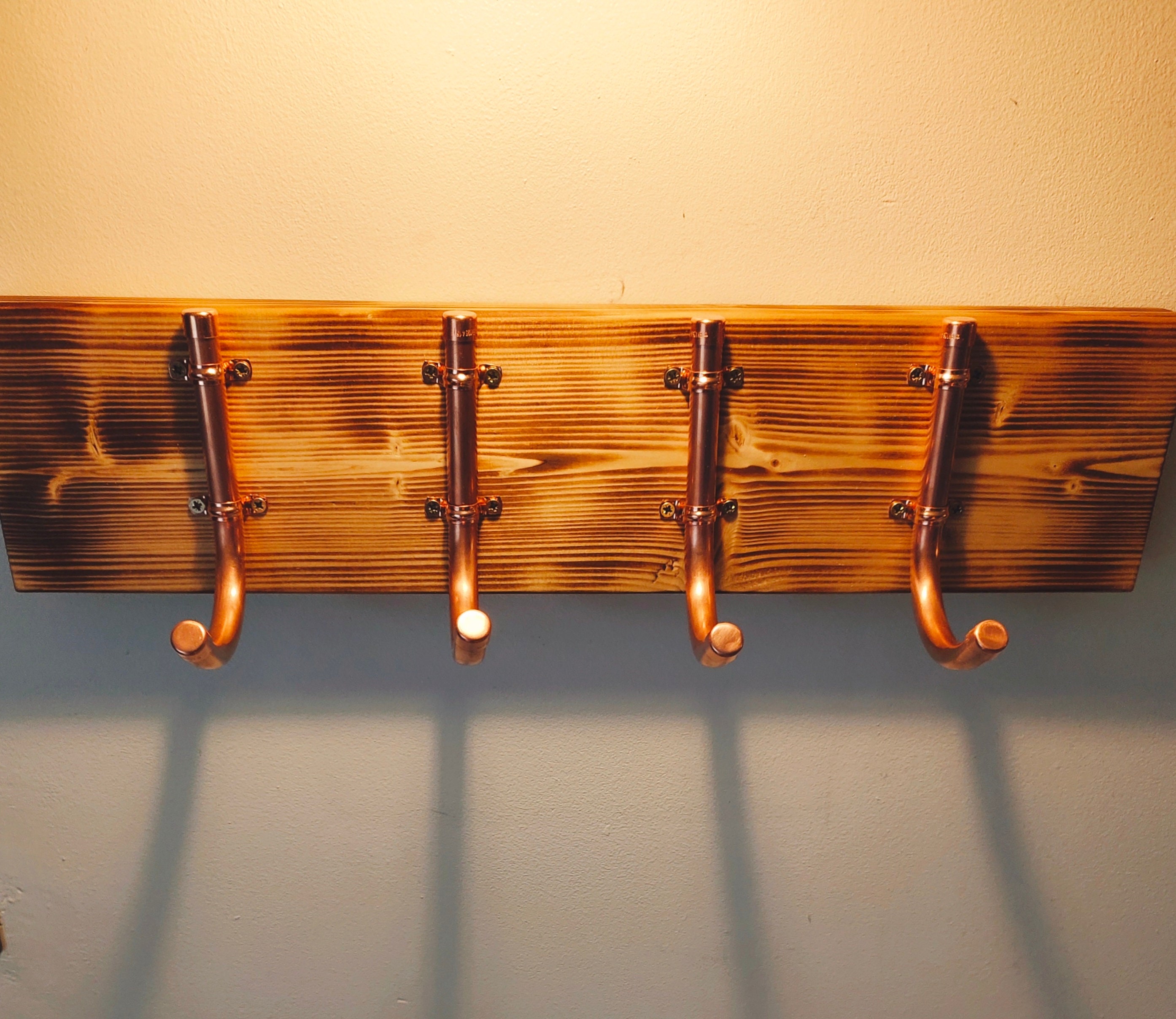 Copper Copper Pipe Copper Pipe Coat Hook - Etsy