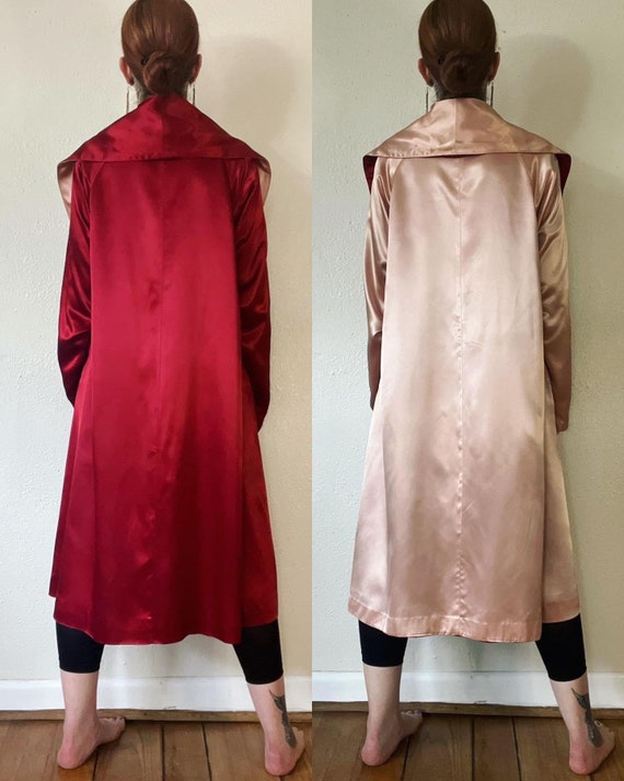 Antique 1930’s, possibly 1920’s garnet red & rose qua… - Gem