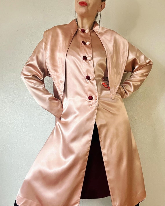 Antique 1930’s, possibly 1920’s garnet red & rose qua… - Gem