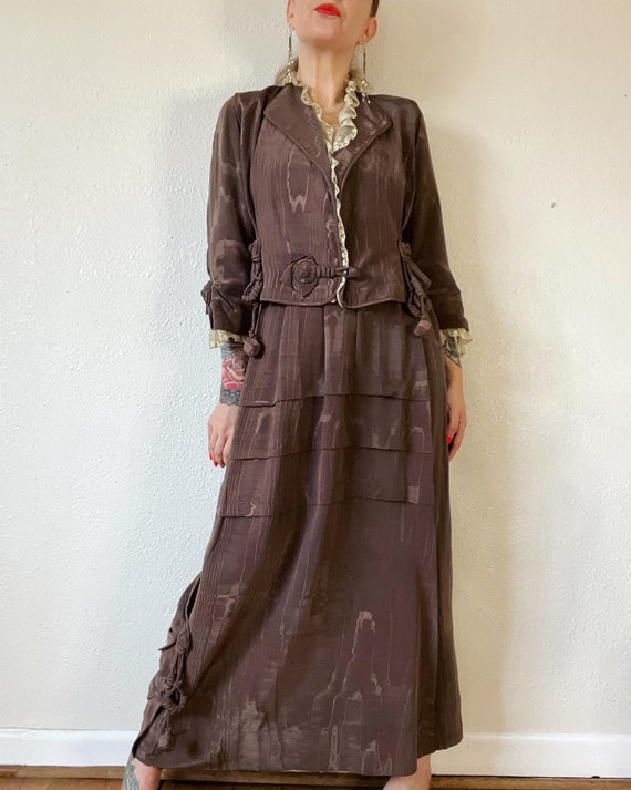 RARE Antique late 1800’s/early 1900’s dusty grey lave… - Gem