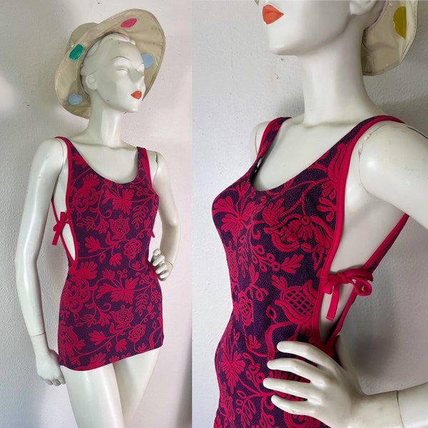 Peekaboo Swimsuit - Etsy