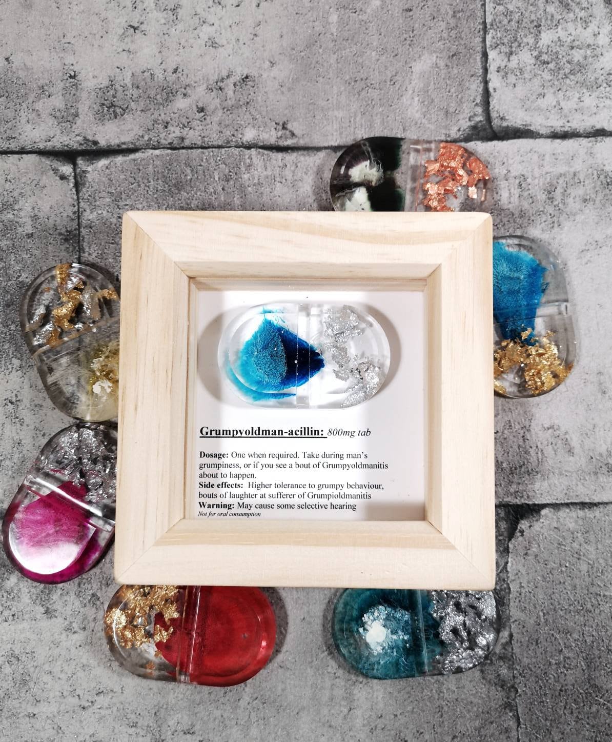 Grumpy Old Man Pill, Treatment Plan, Novelty Gift Idea for Him, Father ...