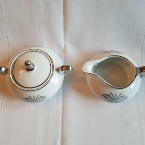 Vintage Baronet China Debut Sugar and Creamer Set ~ Eschenbach Bavaria ...