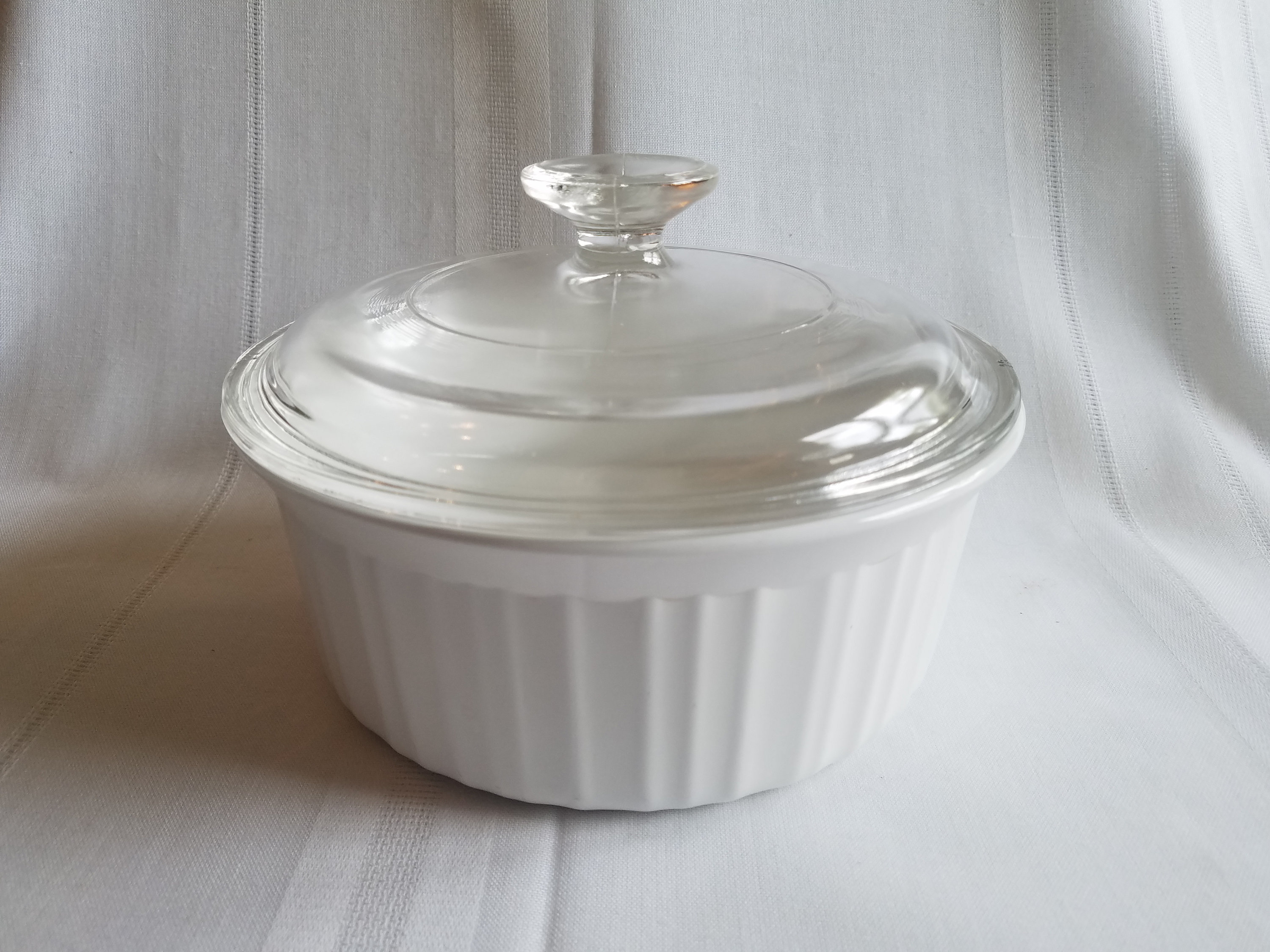 Vintage Corning Ware Pyroceram F-5-B French White 1.5 Quart | Etsy