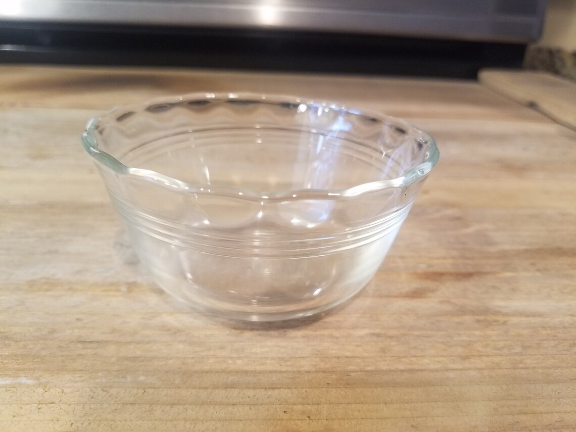 Vintage PYREX 463 Custard Cups Set of 2 Clear PYREX Ramekins | Etsy