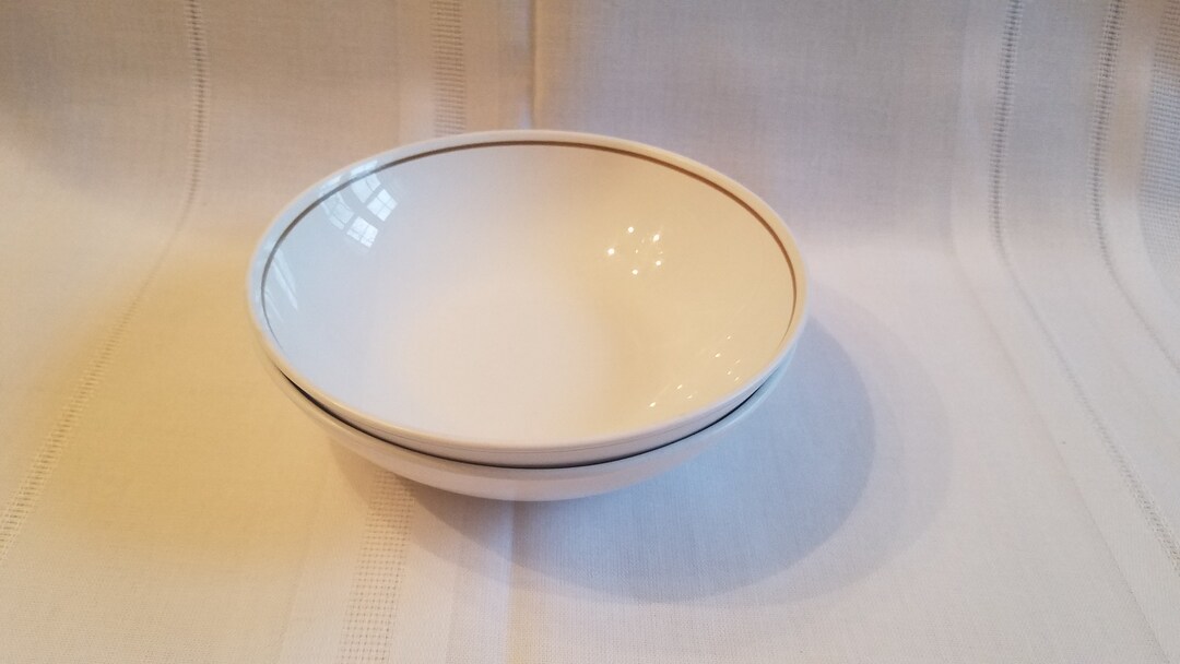 Set of 2 Vintage Corning Ware Bowls ~ Pyroceram Brand Tableware by ...