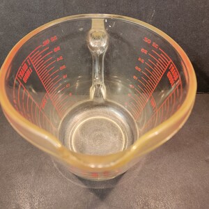 Vintage PYREX 4 Cup 1 Quart Closed Handle Measuring Cup PYREX 532 Fair ...