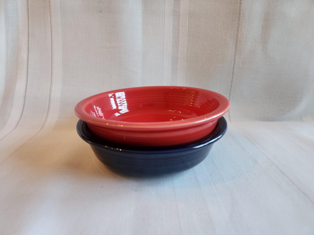 Vintage Fiestaware Cereal Bowl, 6 7/8 Inch Classic Rim - Choice of ...