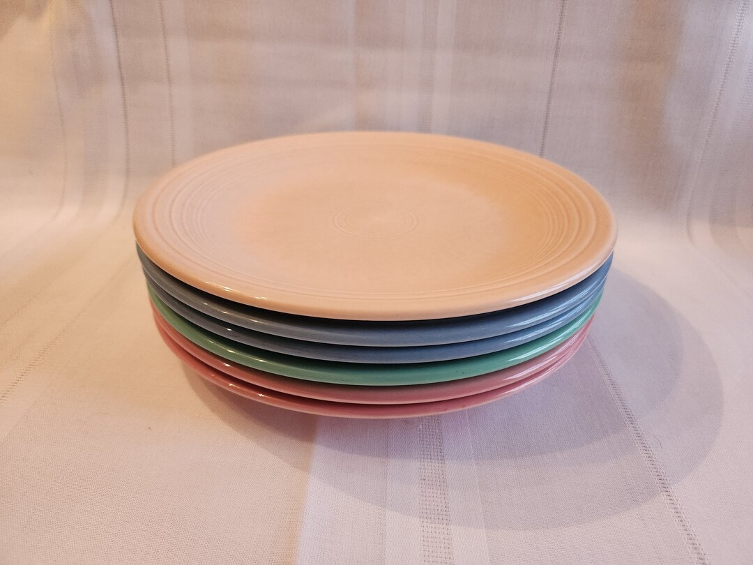 Vintage Fiestaware Dinner Plate ~ Choice of Discontinued Colors in Fair ...