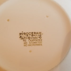 Vintage Pyroceram Brand Tableware Bowl by Corning ~ 5 Inch Bowl ~ White ...
