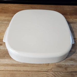 Vintage Corning Ware Pyroceram Beige 10 Inch Covered Casserole Dish A ...