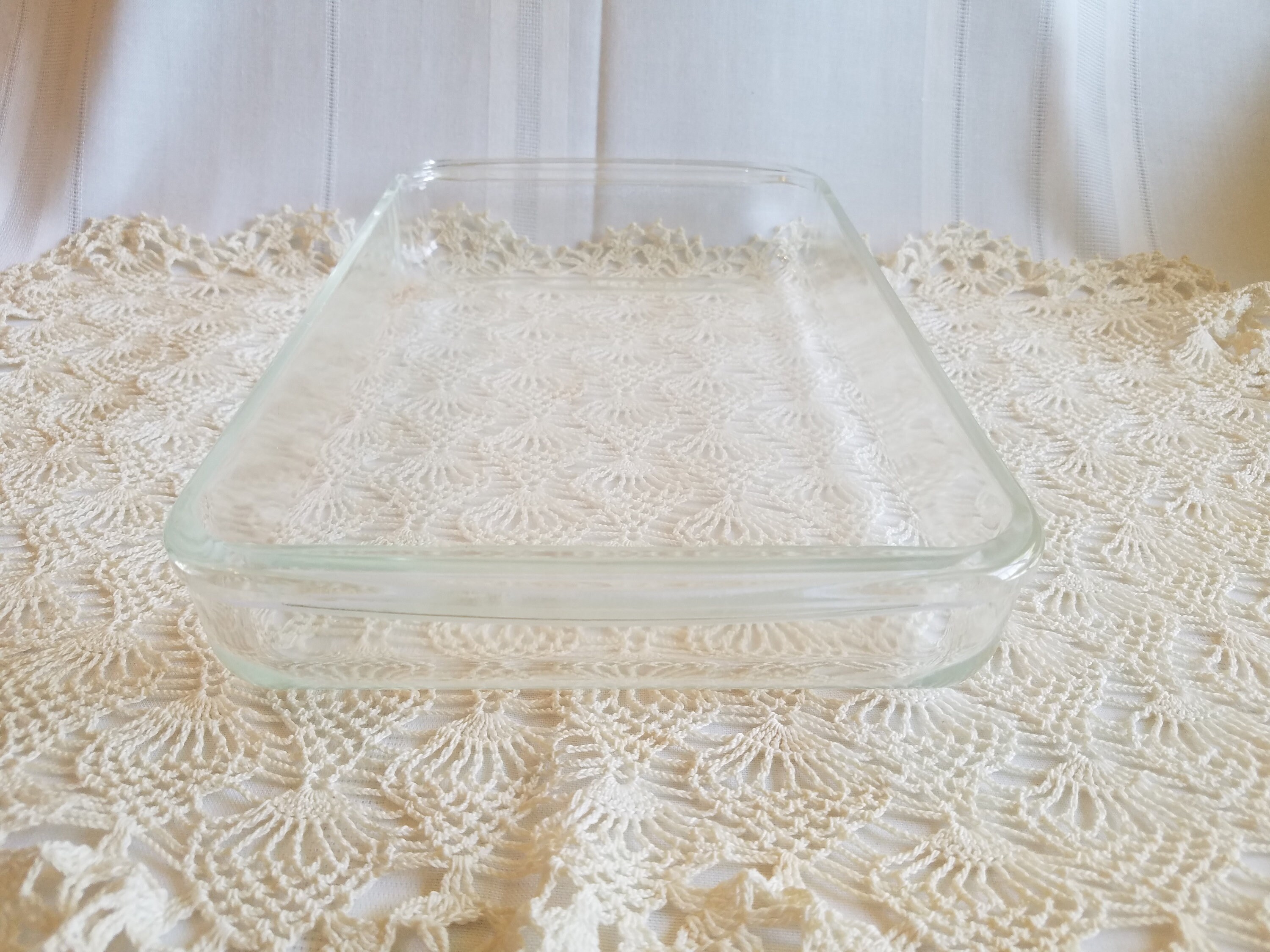 Vintage PYREX 232 Clear Rectangular 2 Quart Baking Dish - Etsy