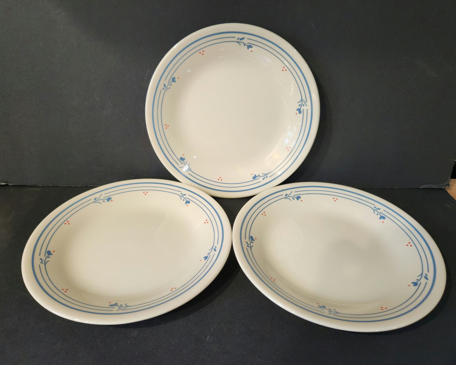 Vintage Corelle Country Violets Dinnerware Set: 9-piece Service for 3 ...
