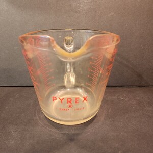 Vintage PYREX 4 Cup 1 Quart Closed Handle Measuring Cup PYREX 532 Fair ...