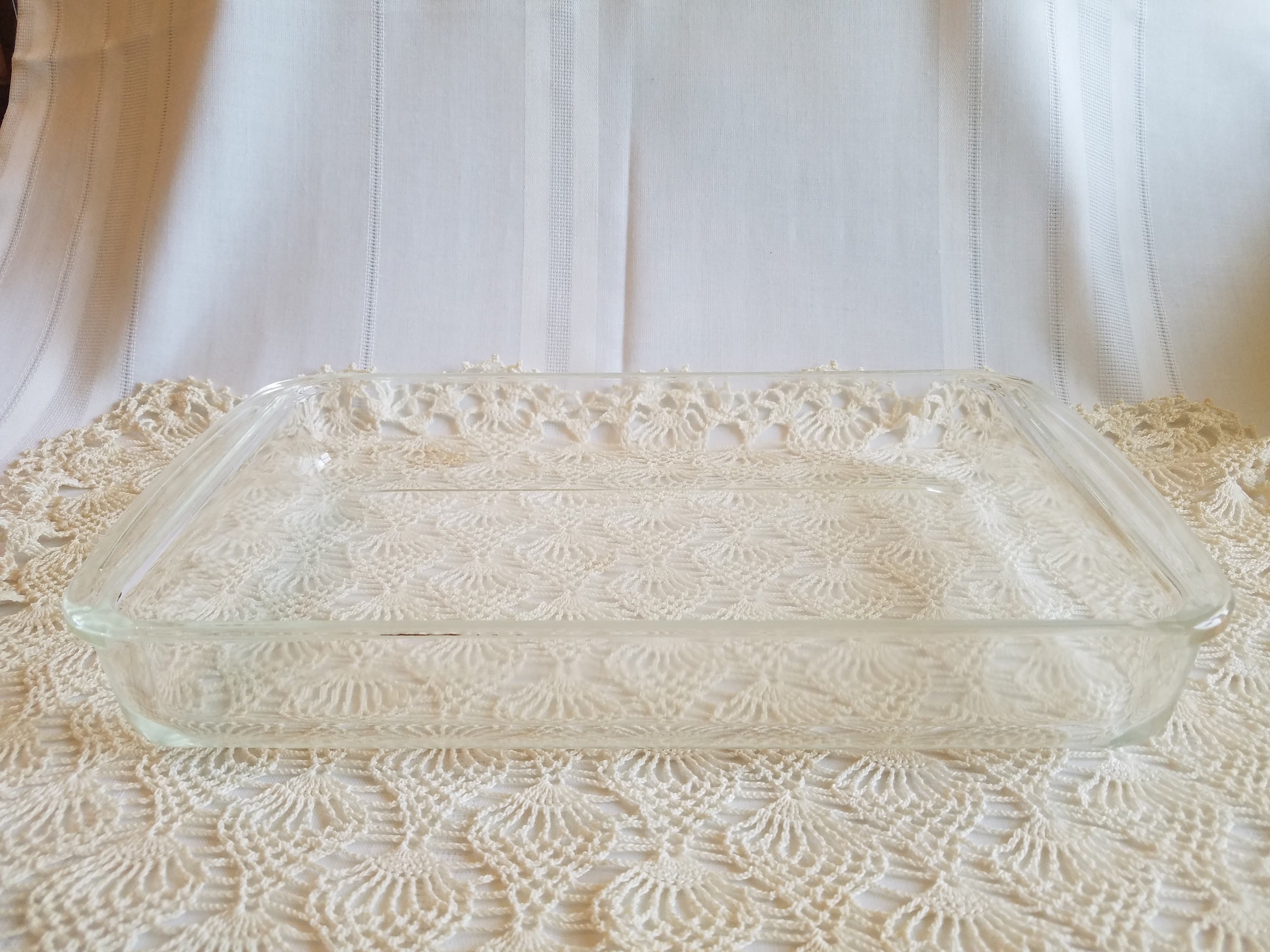 Vintage Pyrex 232 Clear Rectangular 2 Quart Baking Dish - Etsy