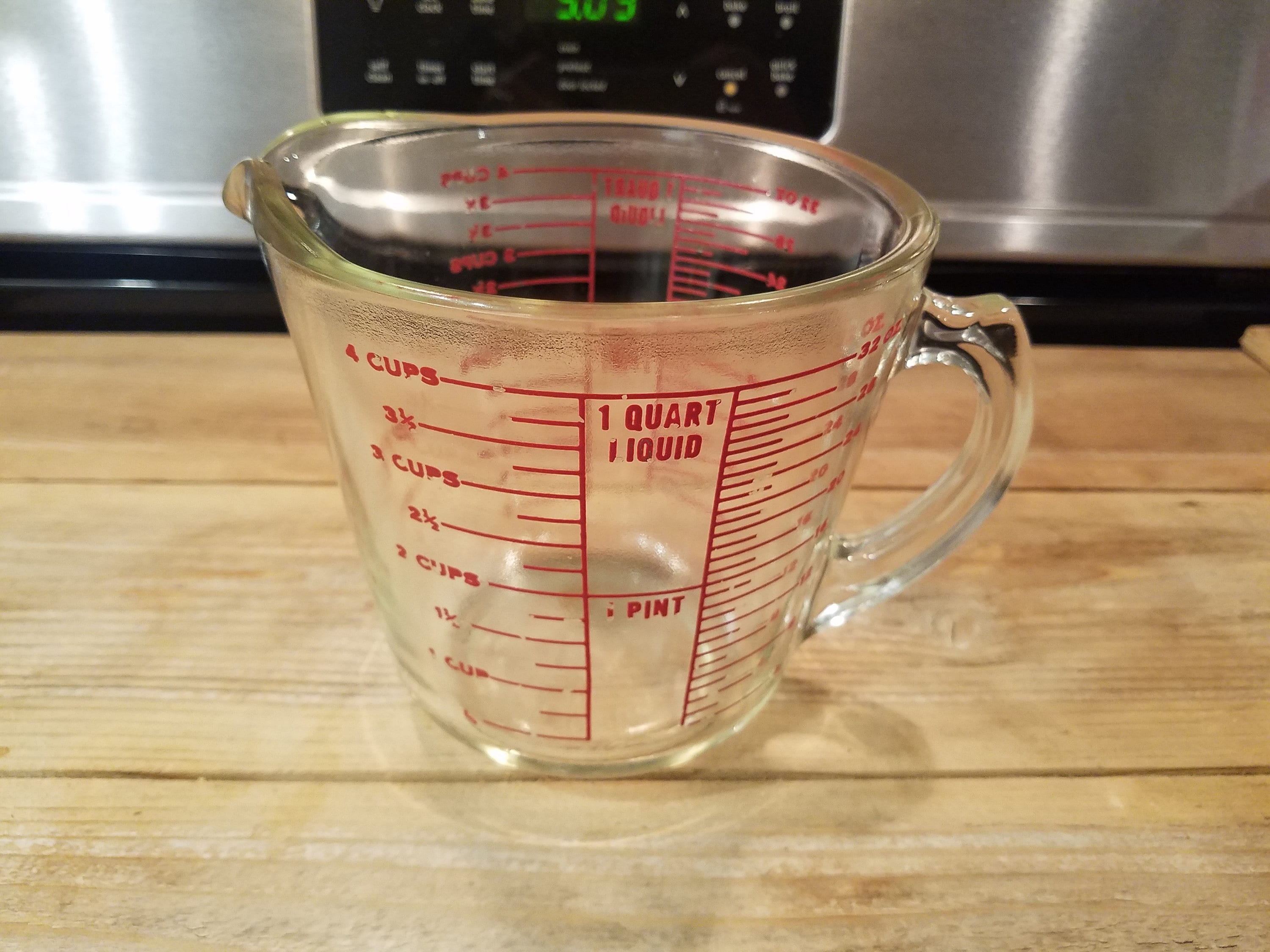 Vintage PYREX 4 Cup 1 Quart Closed Handle Measuring Cup - Etsy