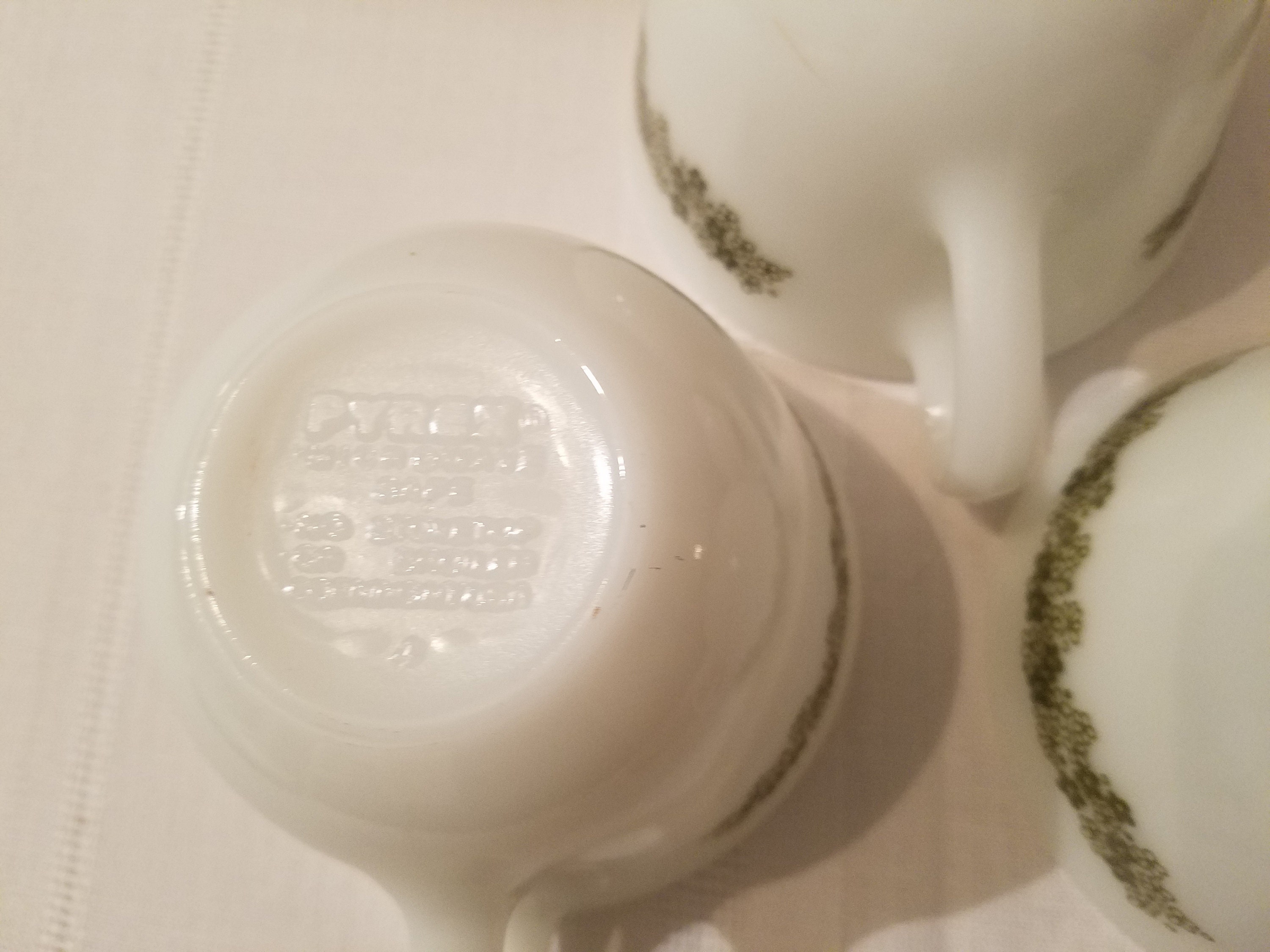 Vintage Spring Blossom Pyrex or Corning Coffee Cups - Etsy