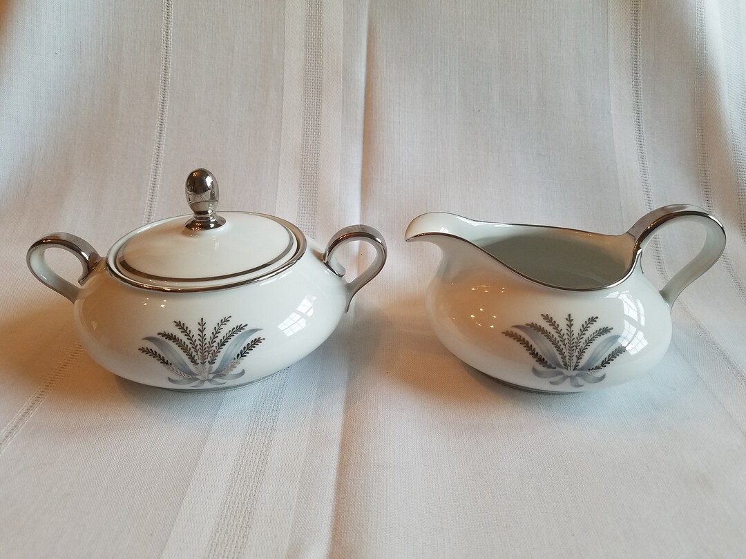 Vintage Baronet China Debut Sugar and Creamer Set ~ Eschenbach Bavaria ...